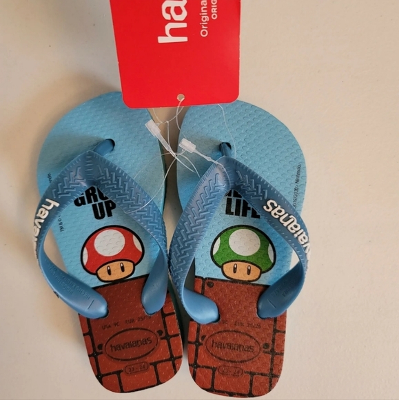 Havaianas | Shoes | Havaianas Super Mario Brothers Toad Flip Flop ...